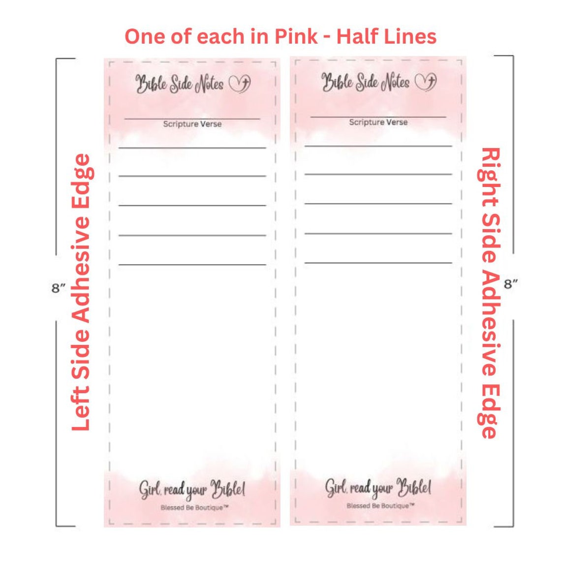 Bible Side Notes Bible Post-it® Notes Bible Journaling - Etsy