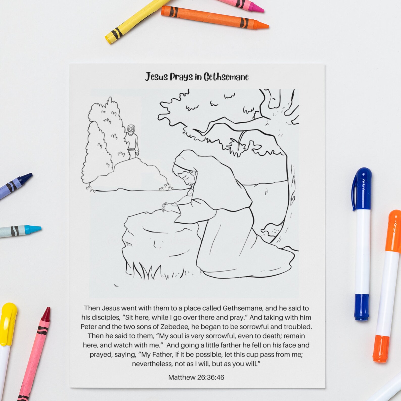 Christian Easter Coloring Book Easter Digital Download Pages - Etsy