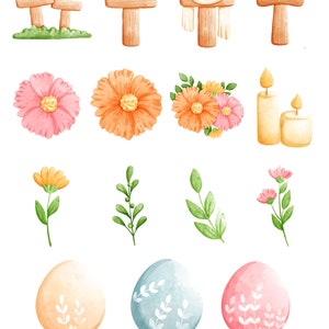 Christian Easter Clipart Files | PNG Files | Easter Bible Bundle for ...
