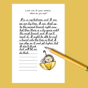 Hedgehog Journal Prompts for Students and Kids | 52 Weekly Questions to ...
