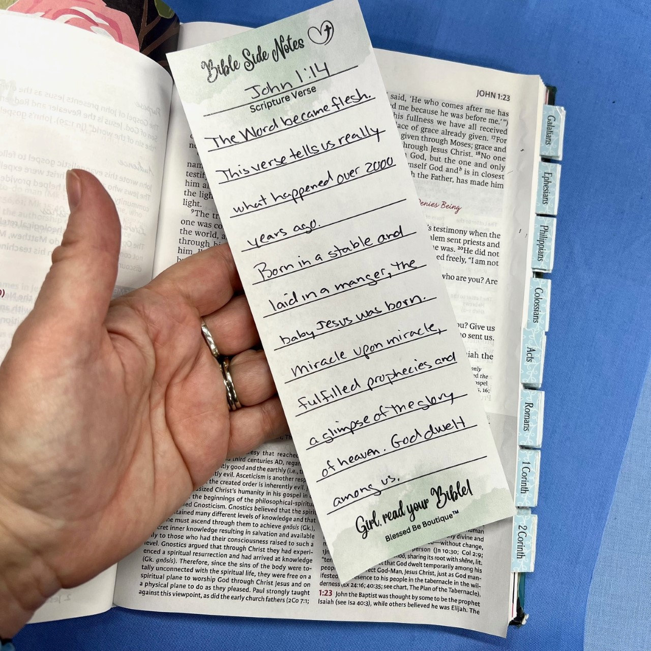 Bible Side Notes | Bible Journaling Tool | Bible Notes | Bible Sticky ...