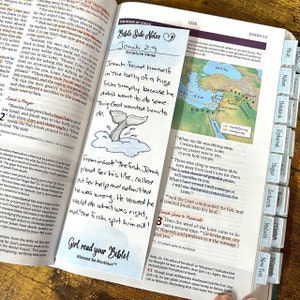 Bible Side Notes | Bible Journaling Tool | Bible Notes | Bible Sticky ...