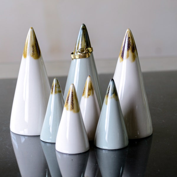 Ceramic Ring Holder - Etsy