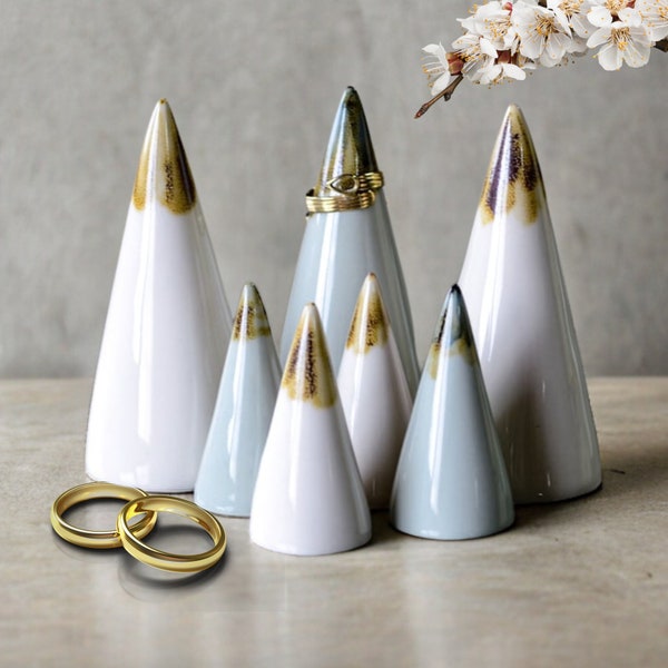 Ceramic Ring Holder - Etsy
