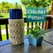 Crochet Pattern - Cayman Slim Koozie - Etsy