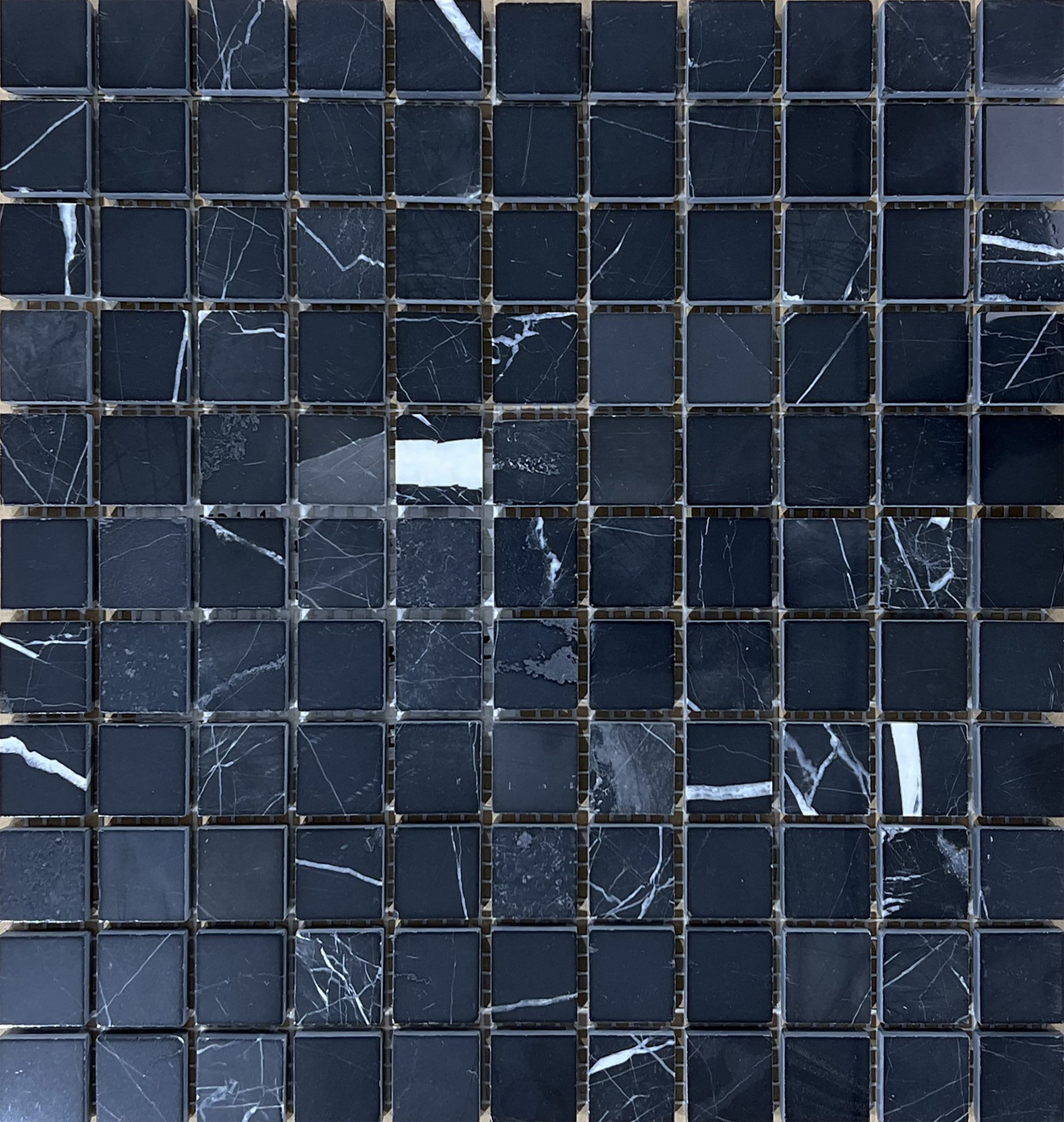 Navy Blue 12''x12'' Polished Mosaic Wall Tile - Etsy