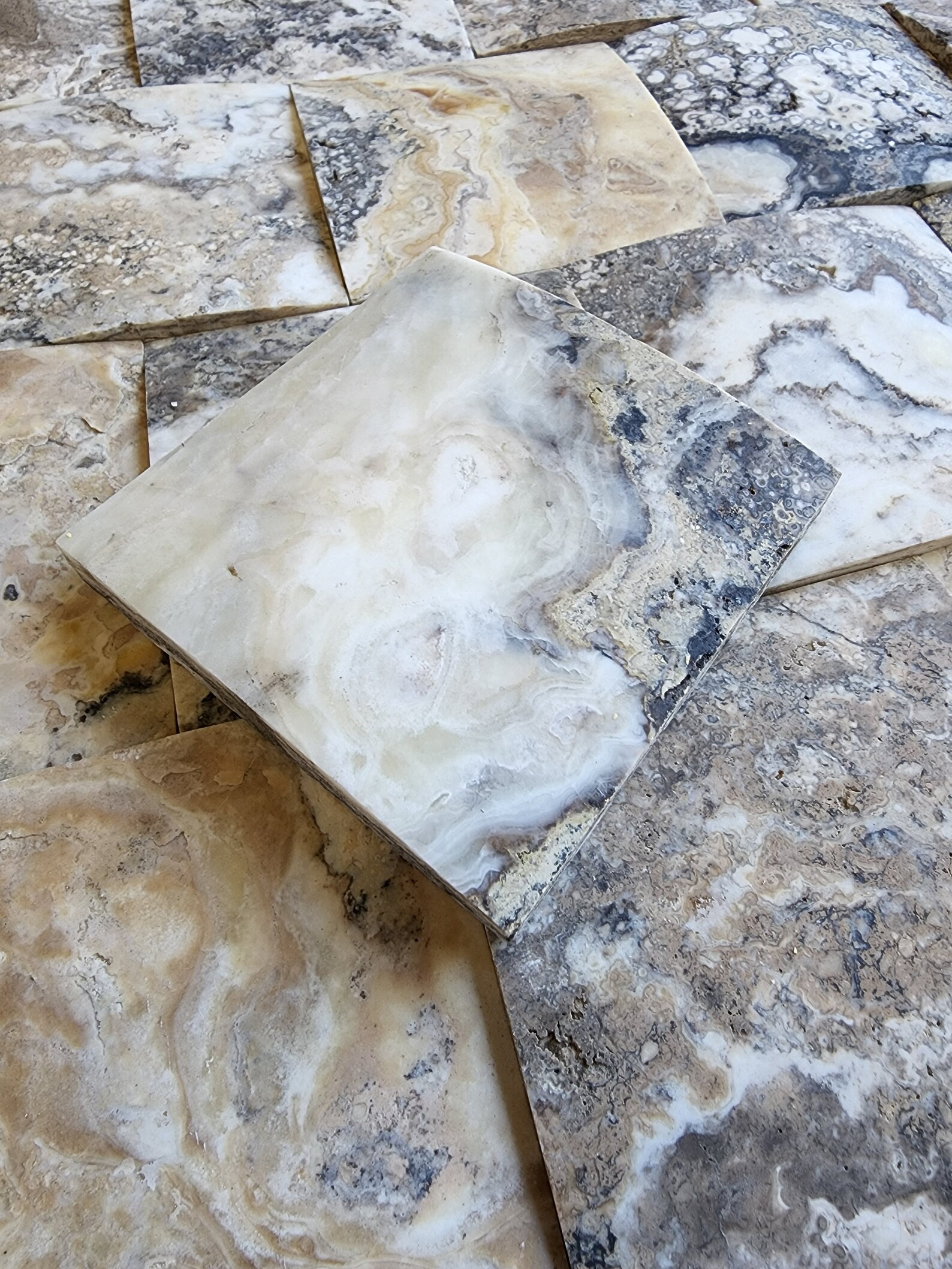 Antico Tile 4x4 Matte Beveled Surface - Etsy