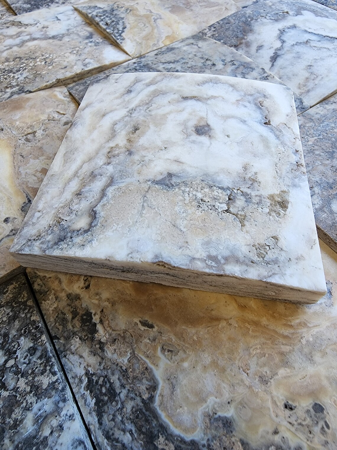 Antico Tile 4x4 Matte Beveled Surface - Etsy