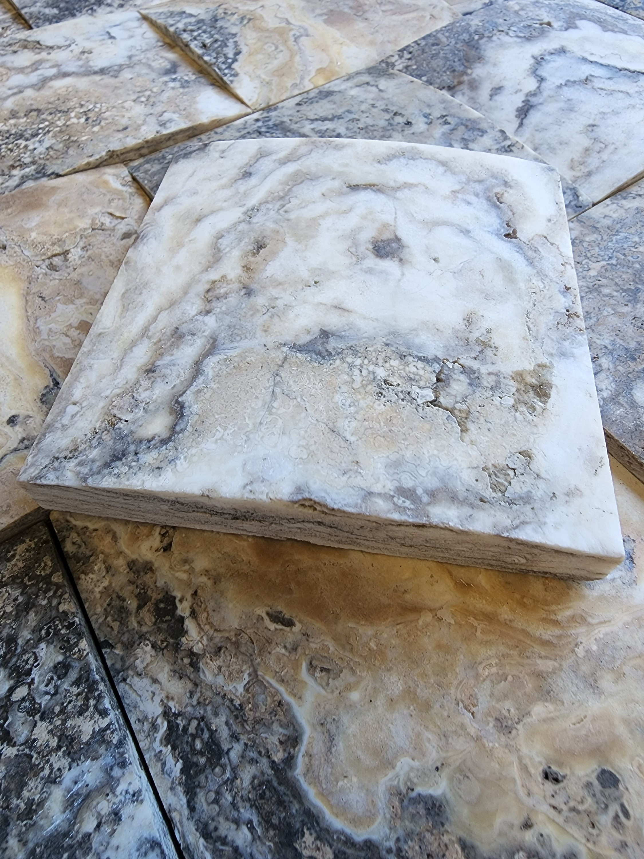 Antico Tile 4x4 Matte Beveled Surface - Etsy