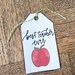Teacher Printable Gift Tags, Best Teacher | Teacher Appreciation Tags ...