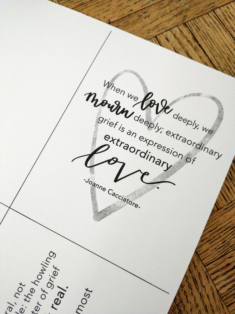 Printable Grief Sympathy Cards | Grief Quotes | Grief and Loss Cards ...