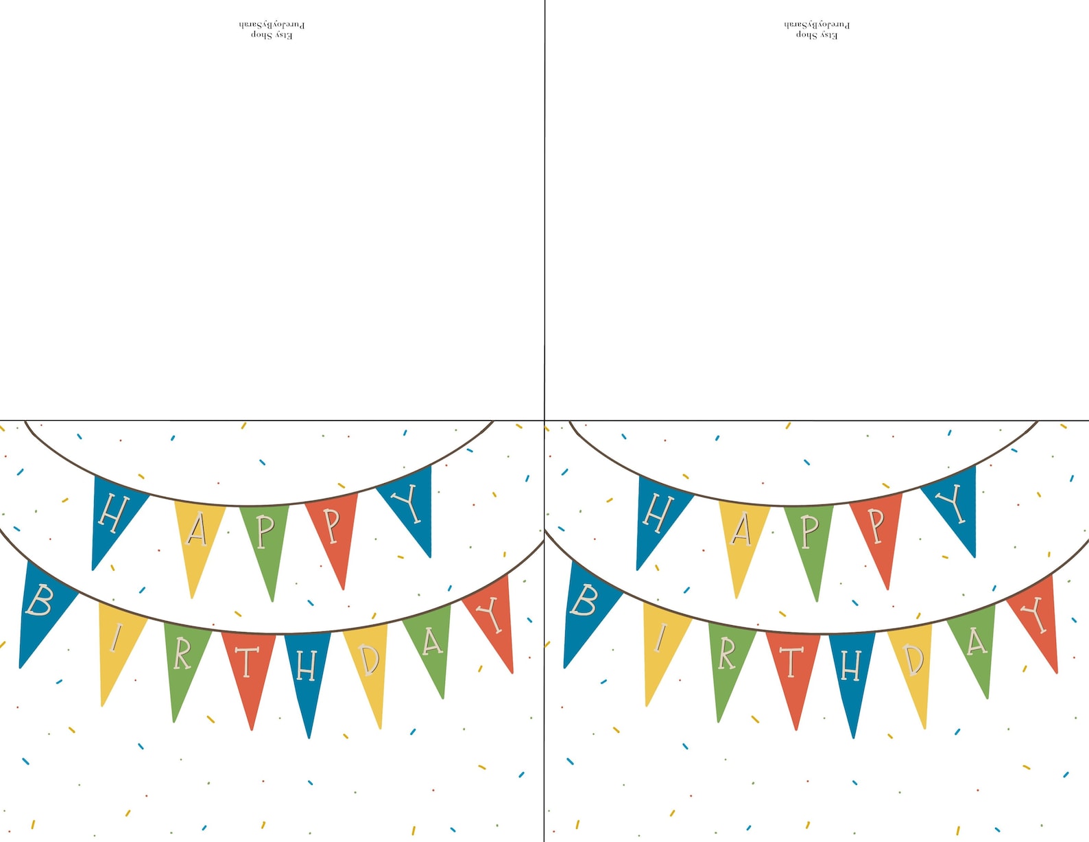 Printable Happy Birthday Banner Cards | Birthday Banners Cards ...