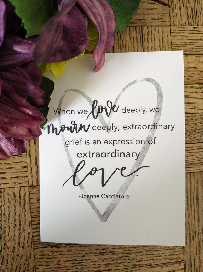 Printable Grief Sympathy Cards | Grief Quotes | Grief and Loss Cards ...
