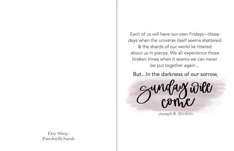 Printable Grief Sympathy Card | LDS Cards | Benson & Wirthlin ...