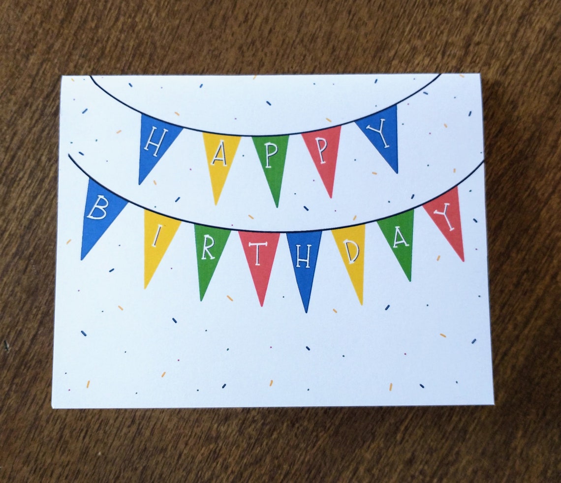 Printable Happy Birthday Banner Cards | Birthday Banners Cards ...