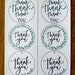Circle Thank You Gift Tags | Thank You Printable Tag | Printable Gift ...