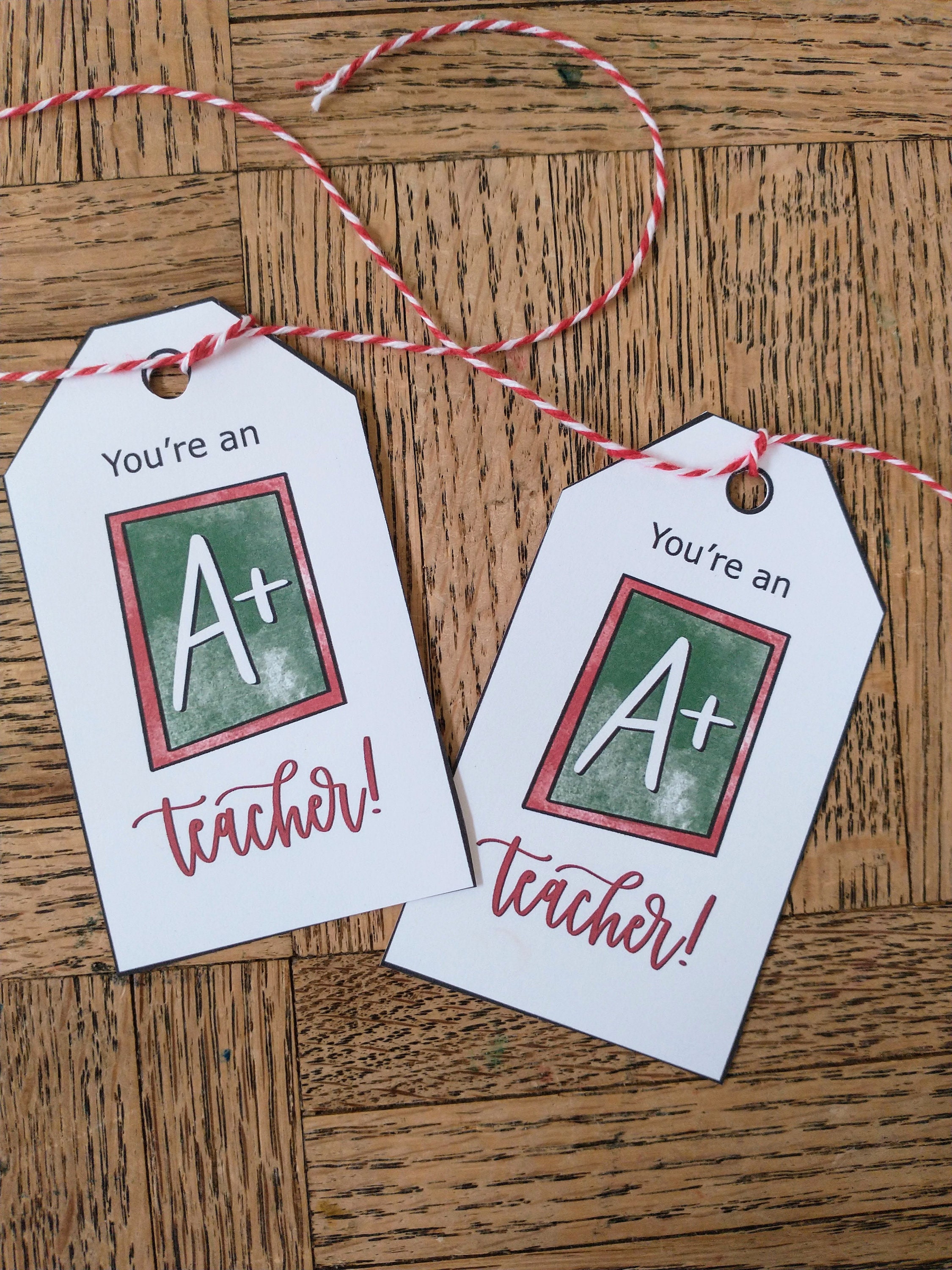 Printable Teacher Tag, A Teacher Teacher Appreciation Tags Thank You ...
