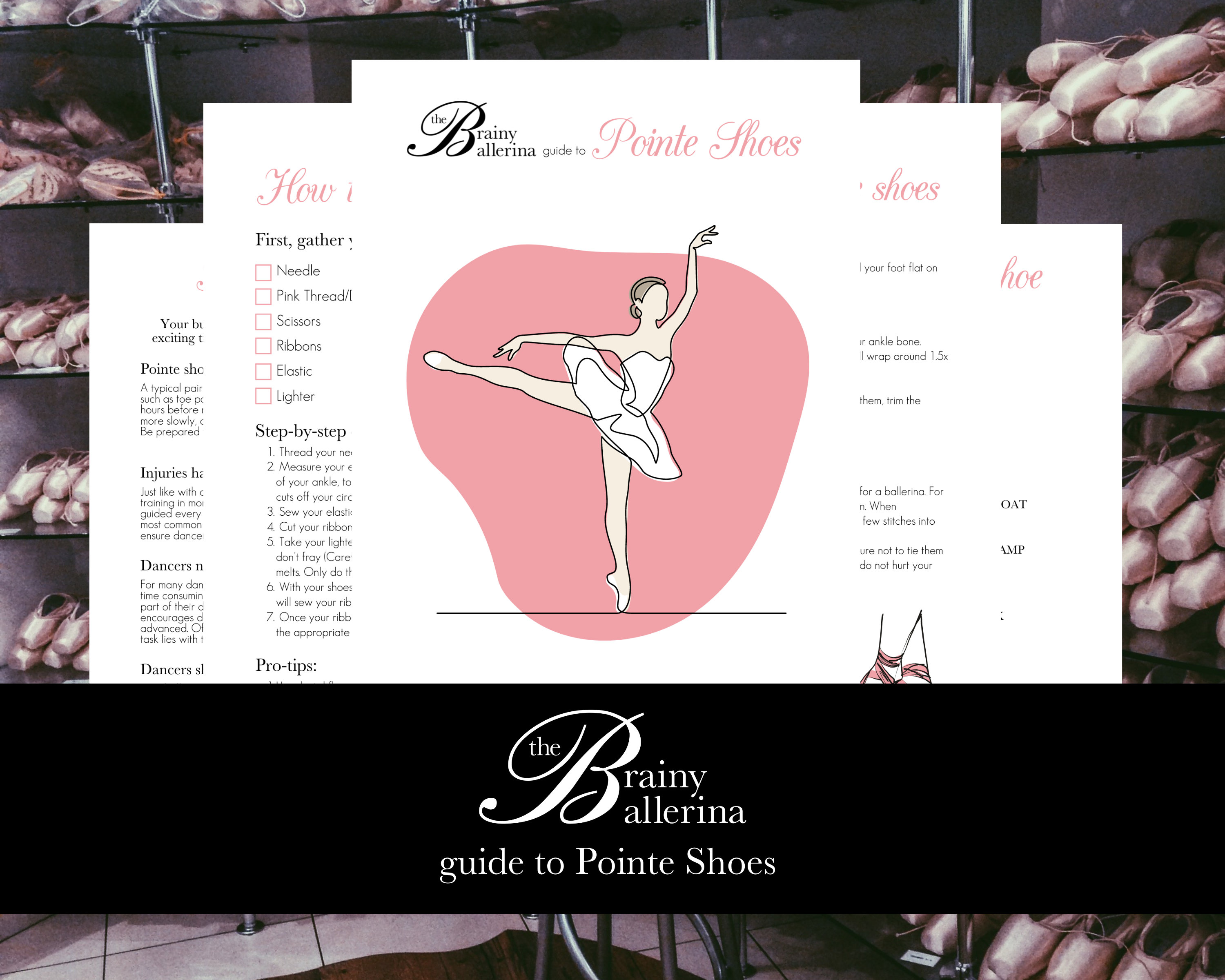 Guide to Pointe Shoes - Etsy