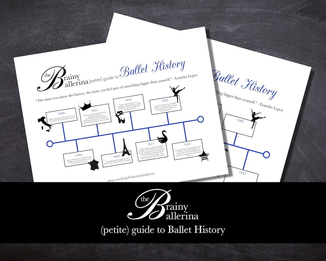 Guide to Ballet History - Etsy