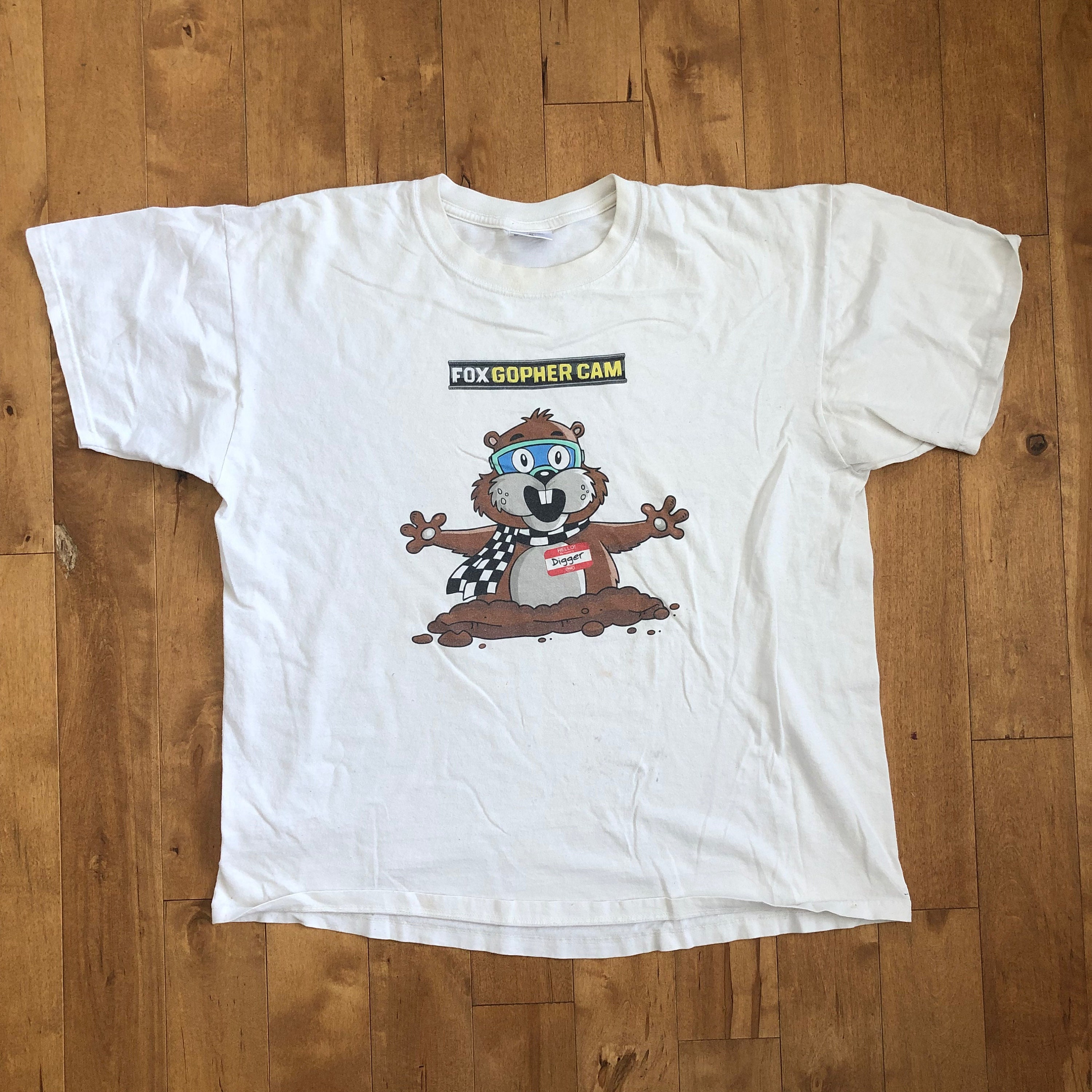 Mid 2000s Fox Gopher Cam Digger NASCAR Racing T-shirt Vintage - Etsy