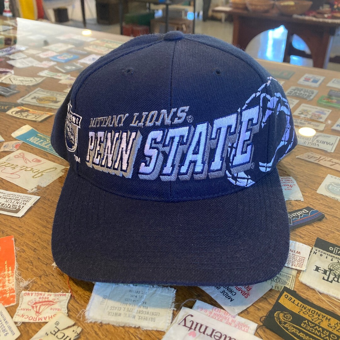 1990s Penn State Nittany Lions Shadow Snapback Hat Vintage Sports ...