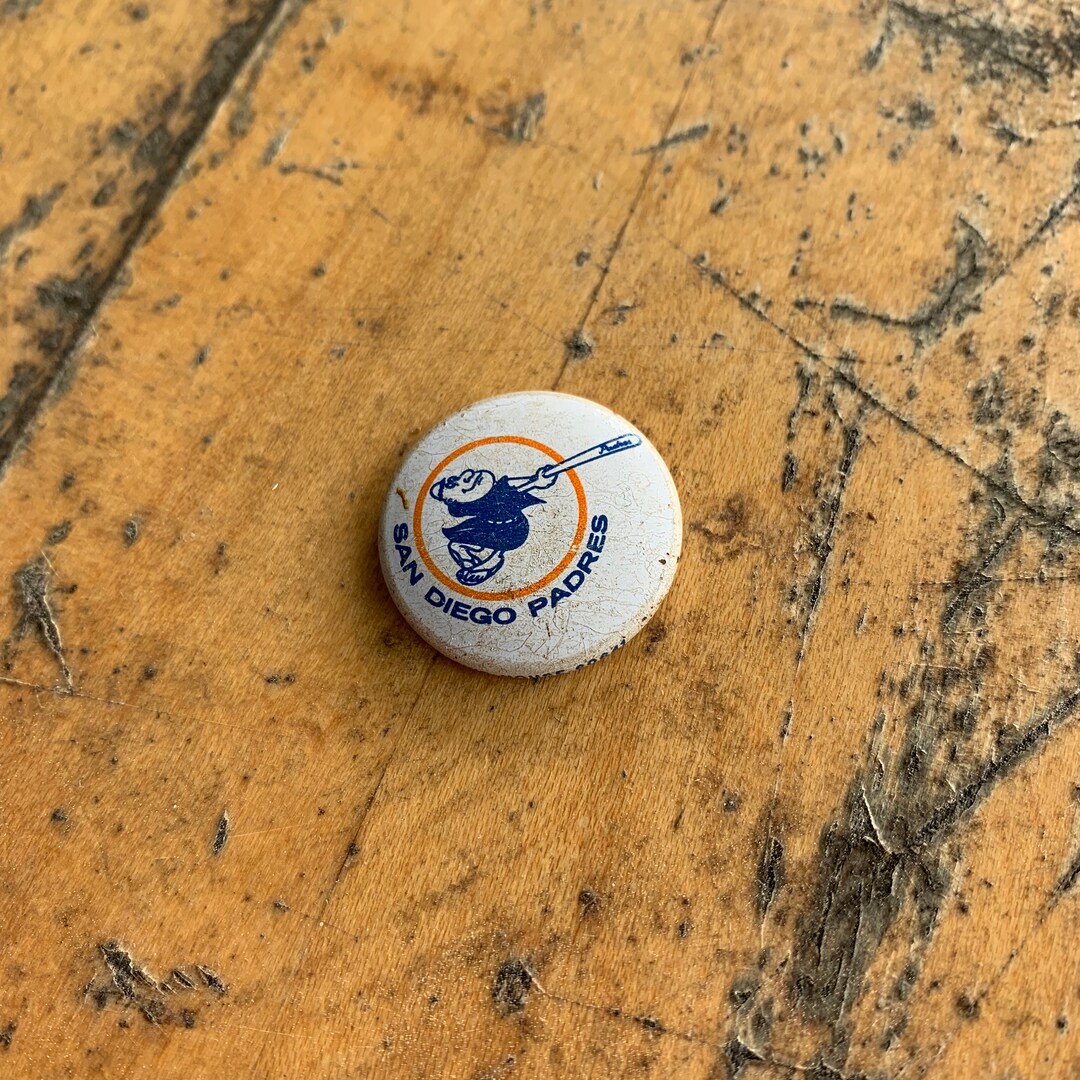 1960s Rare San Diego Padres MLB Baseball Pin Vintage Button 1 Inch Old ...
