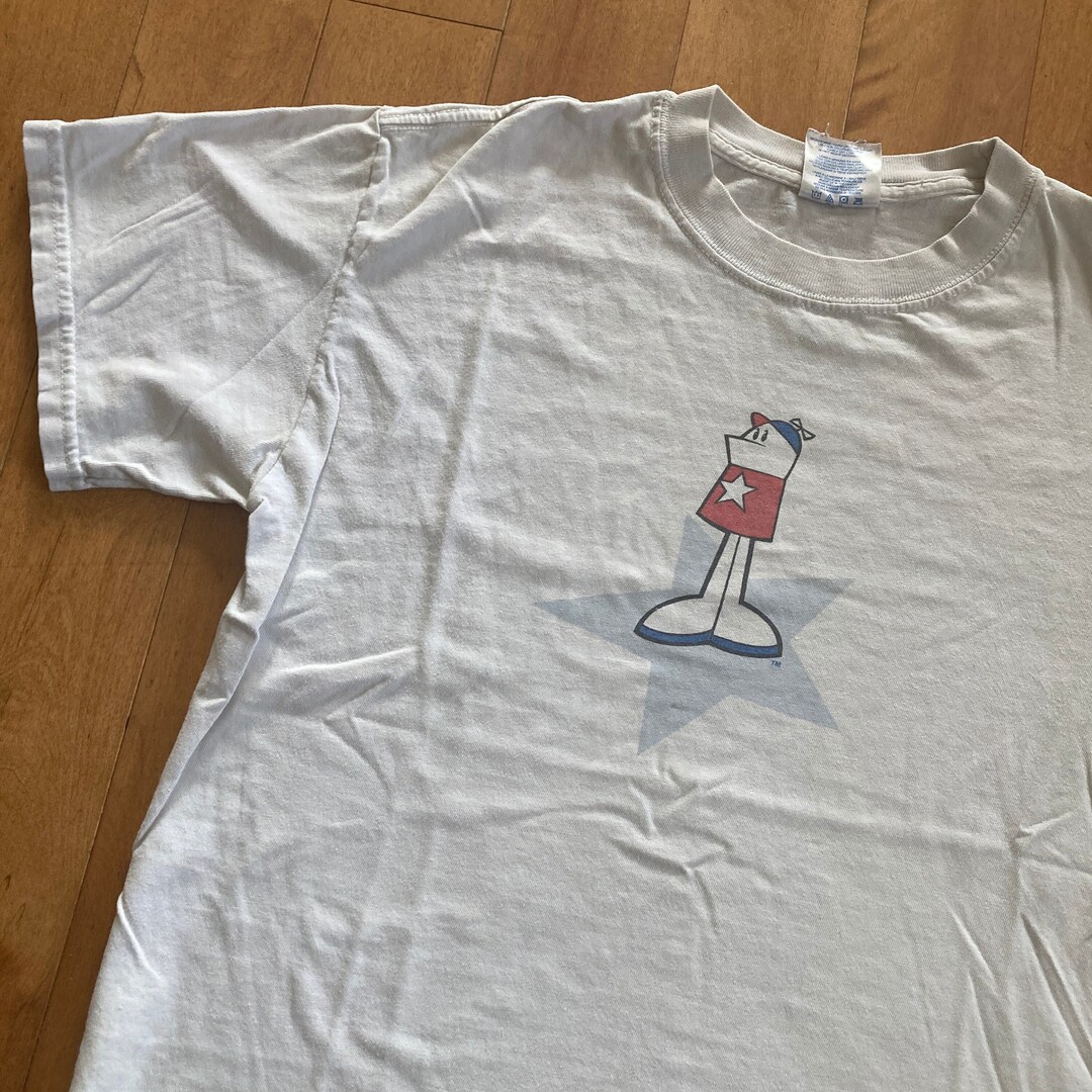 2000s Homestar Runner T-shirt Vintage M&O Knits 100% Cotton Tee Www ...