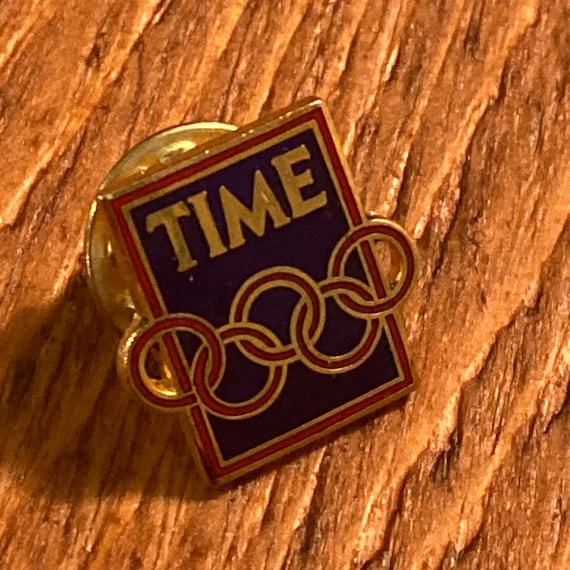 1980s Time Magazine Olympics Sponsor Vintage Made in … - Gem