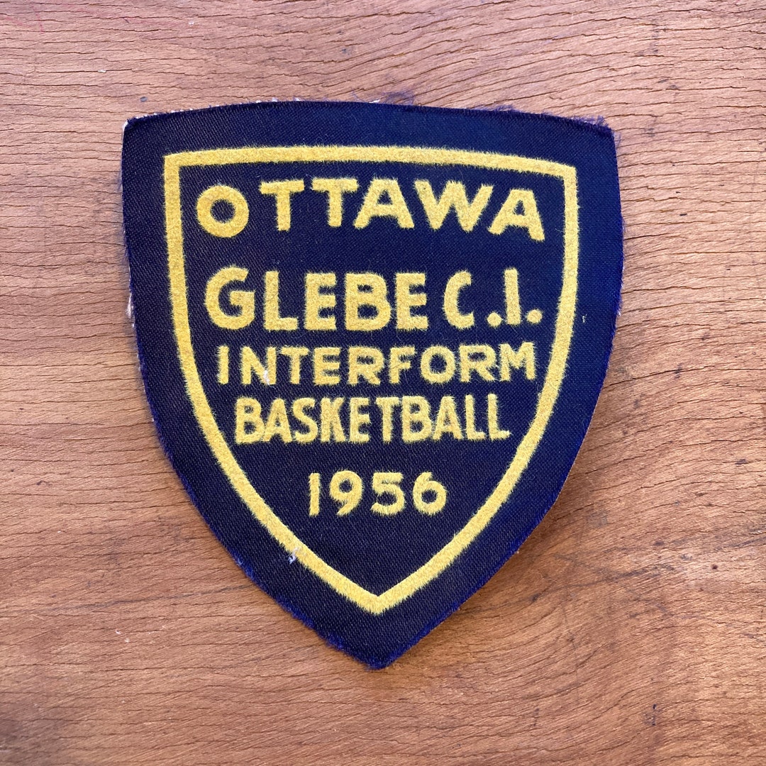 1956 Glebe Collegiate Institute Interform Basketball Souvenir Patch ...