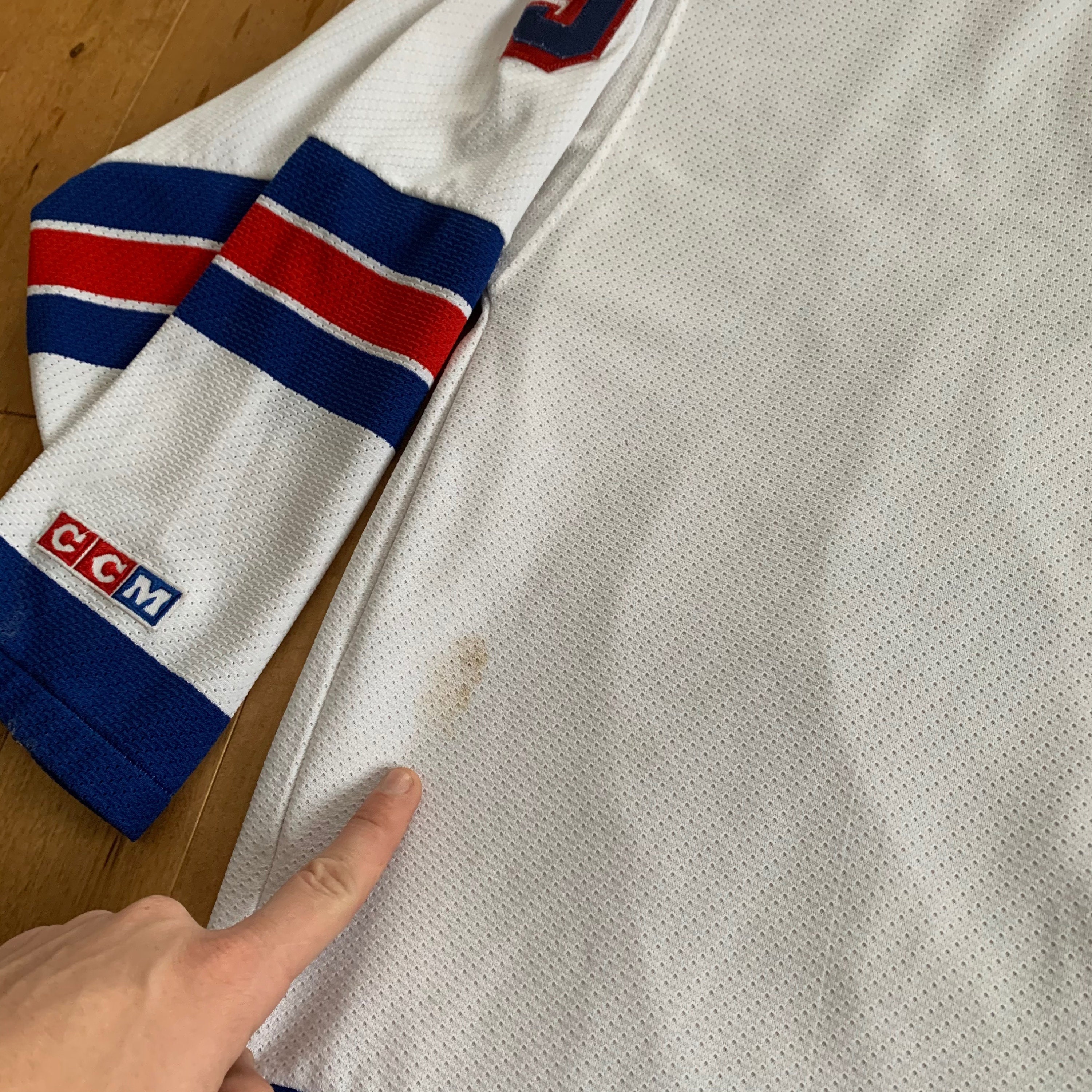 Early 2000s New York Rangers Pavel Bure Hockey Jersey Vintage CCM Made ...
