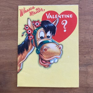 1950s Valentine's Day Card Blank Vintage Rust Craft Toronto Holiday ...