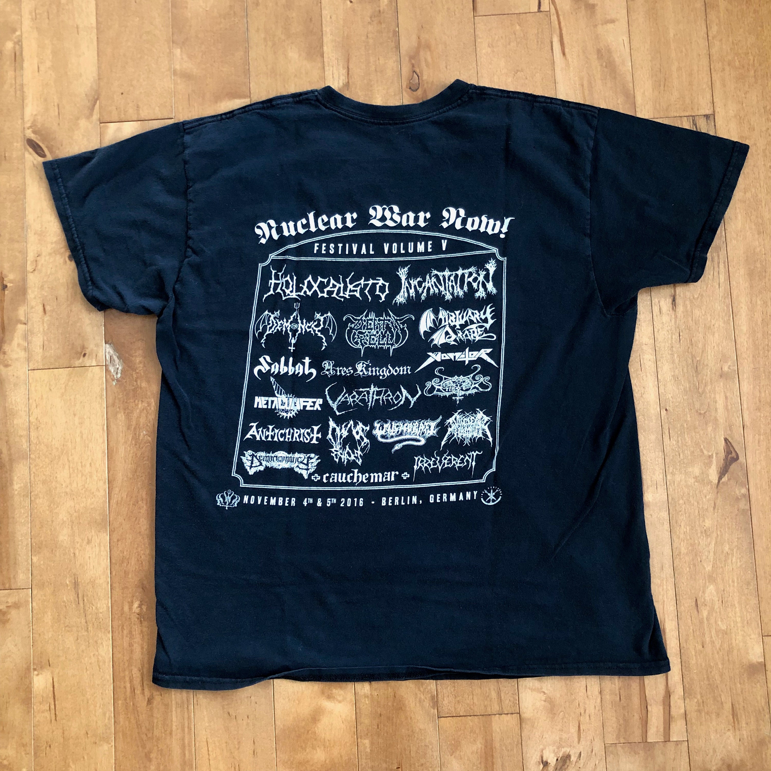 Vomitor Devils Metal Legion Band T-shirt Nuclear War Now | Etsy