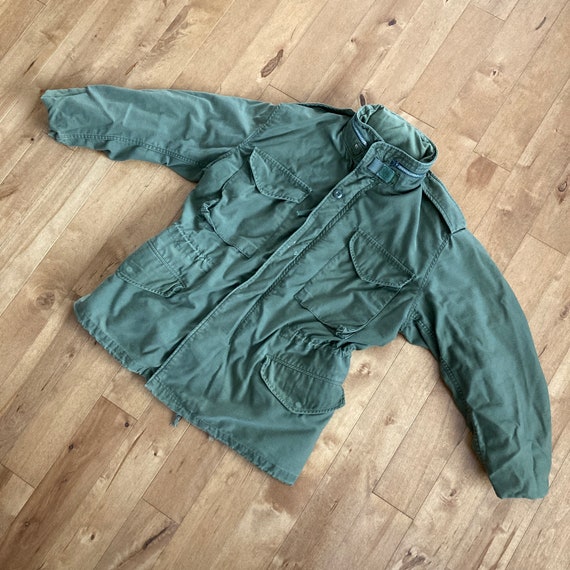 1960s M-65 United States Military Field Jacket Vintag… - Gem
