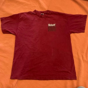 Vintage Late 90's Early 2000's Slipknot Barcode UPC camiseta Rare ...