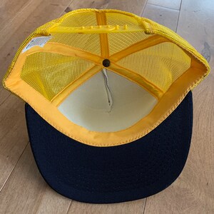 1990s Bantam School Bus Trucker Cap Vintage AJM Headwear Made in Korea ...