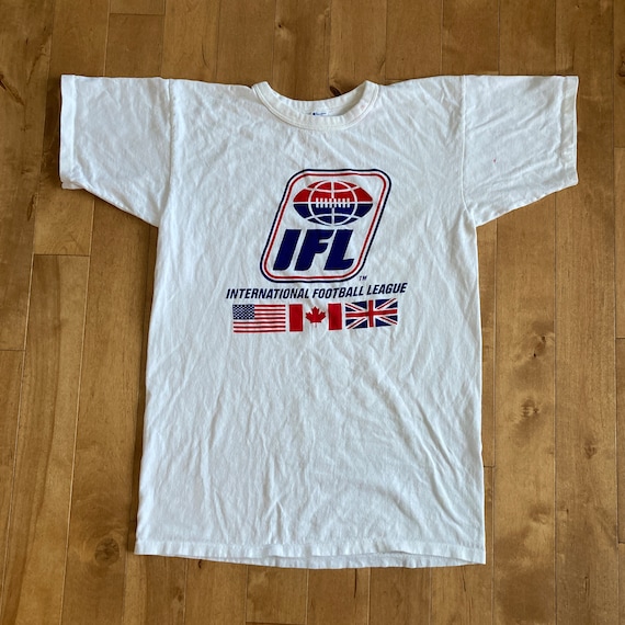 1990s Champion International Football League T-shirt … - Gem
