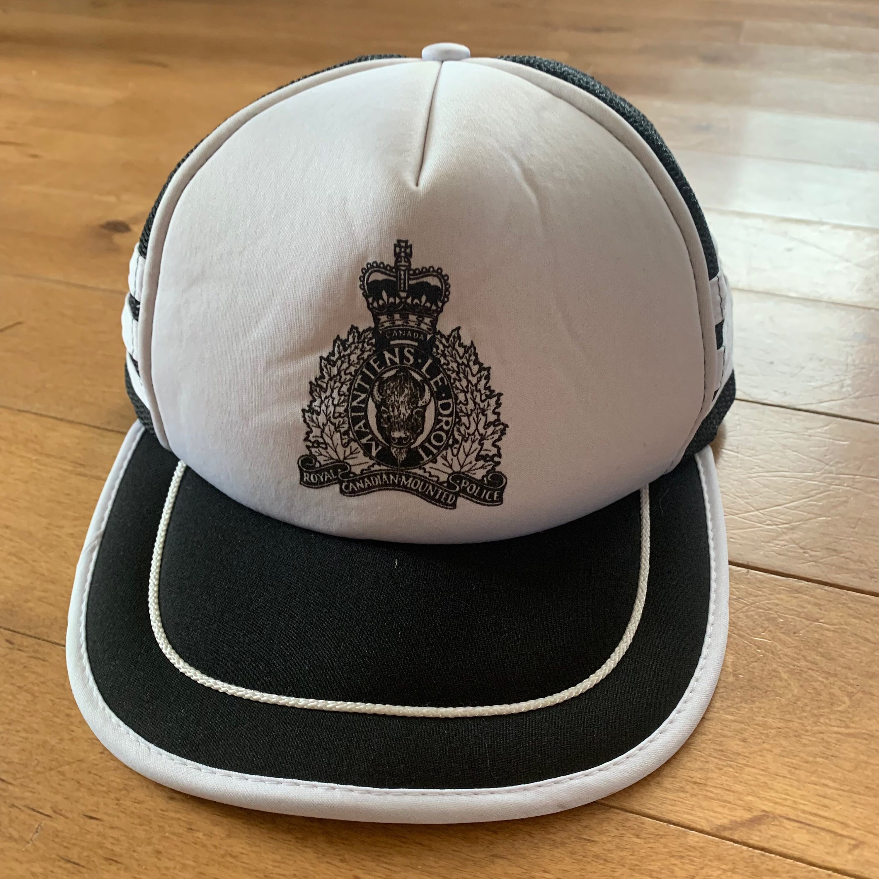 80s RCMP Royal Canadian Mounted Police Three Stripe Trucker | Etsy