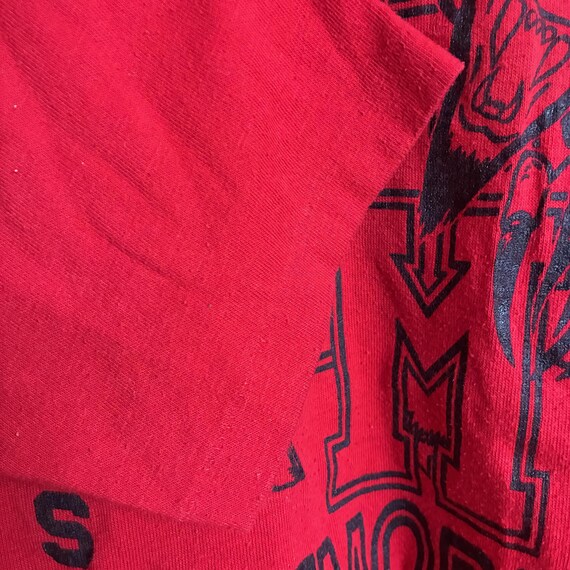 1980s Vintage Campbell Memorial RED DEVILS Raisin Hel… - Gem