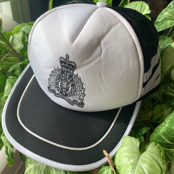 80s RCMP Royal Canadian Mounted Police Three Stripe Trucker | Etsy