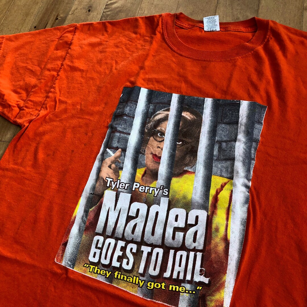 2000s Tyler Perry's Madea Goes to Jail Movie Promo T-shirt Vintage 3X ...