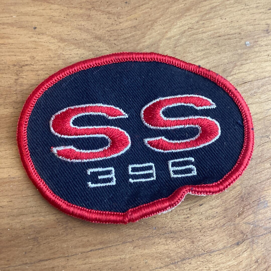 1980s Vintage Chevrolet Chevelle SS 396 Embroidered Patch GM General ...
