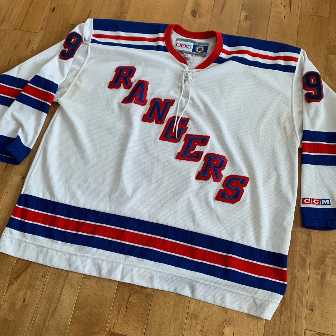 Early 2000s New York Rangers Pavel Bure Hockey Jersey Vintage CCM Made ...