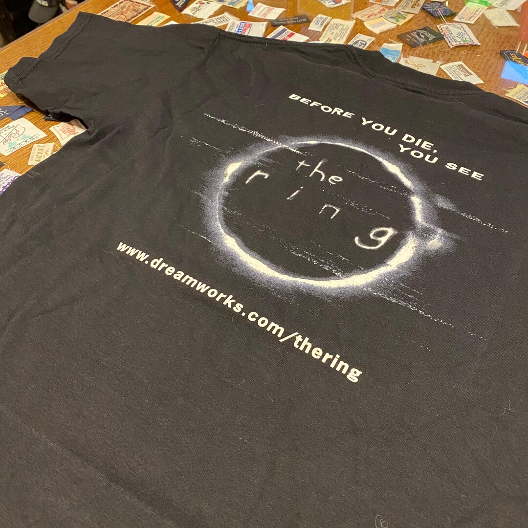 2002 the Ring Dreamworks Movie Promo T-shirt Y2K Naomi Watts Daveigh ...
