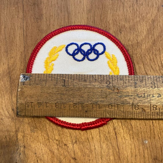 1970s Vintage YMCA OLYMPICS Embroidered Patch Collect… - Gem
