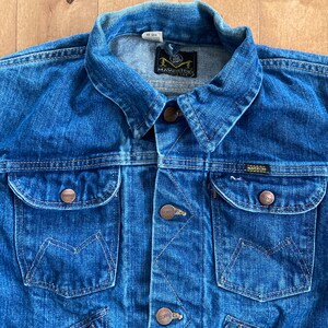 1970s Maverick Blue Bell Denim Trucker Jacket Vintage Made in USA XS Jean Jacket - Etsy