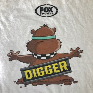 Mid 2000s Fox Gopher Cam Digger NASCAR Racing T-shirt Vintage Chase ...