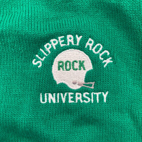 1980s Champion Slippery Rock University Knit Sweater … - Gem