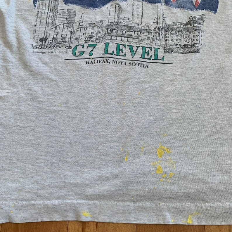 1995 21st G7 Summit Halifax Nova Scotia Political Cartoon - Etsy