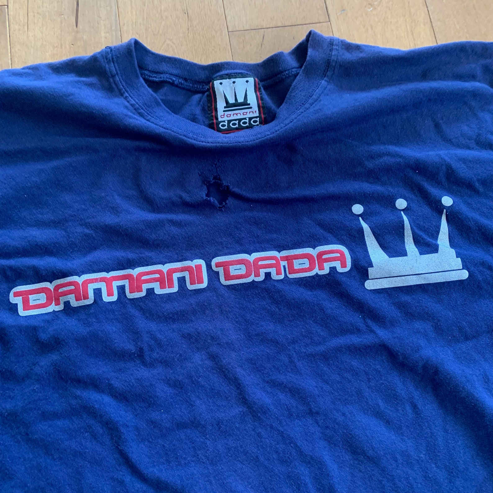 Vintage 90s Damani Dada T-shirt XL, USA Made Cotton Tee - Etsy