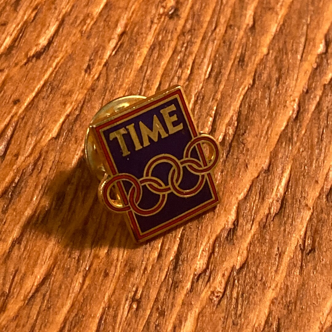 1980s Time Magazine Olympics Sponsor Vintage Made in Taiwan Souvenir ...